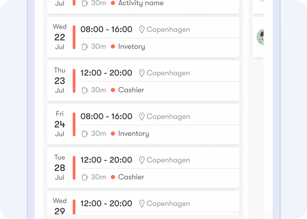 Retail Scheduling Software - tamigo Workforce Management