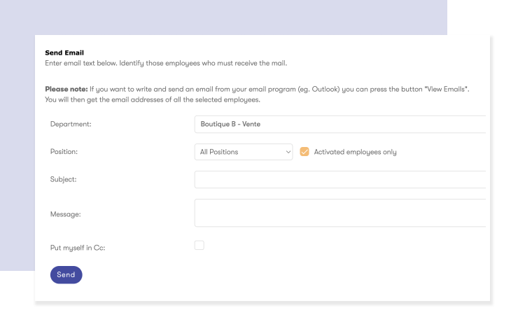 Easy Internal Communication Tools – tamigo Workforce Management