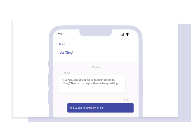 Easy Internal Communication Tools – tamigo Workforce Management